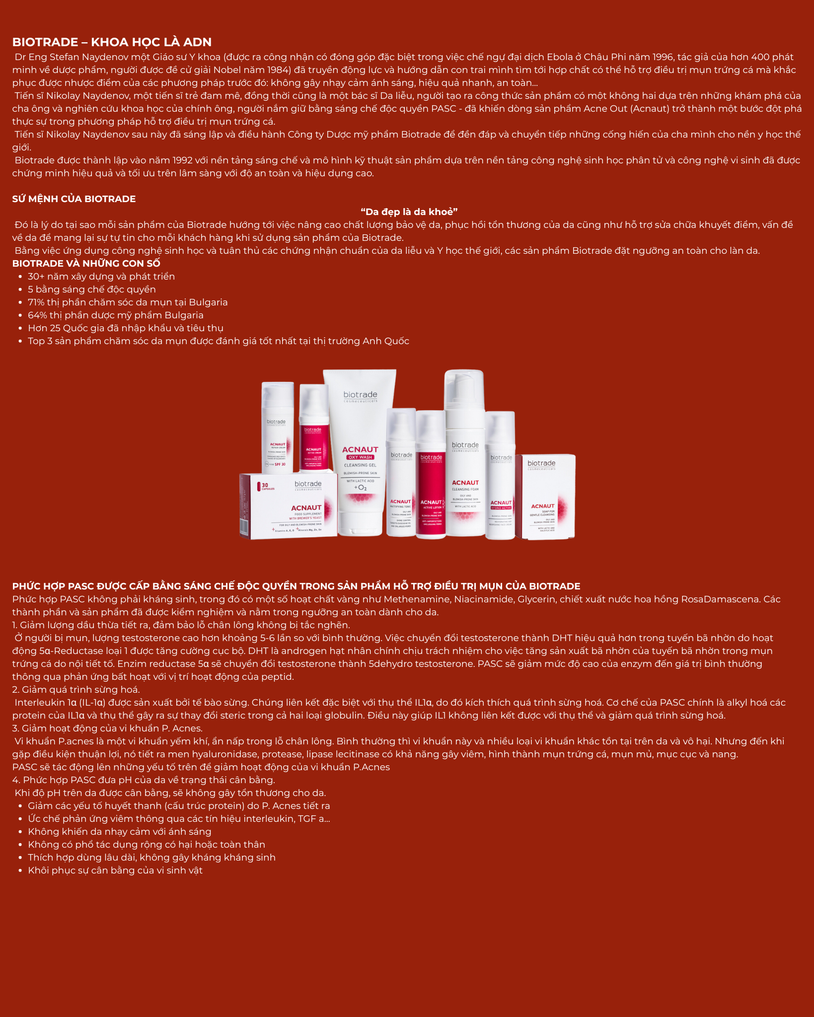 Ý nghĩa của thương hiệu Biotrade